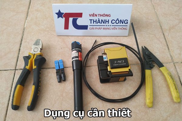 Hướng dẫn cách bấm đầu fast connect quang - Viễn Thông Thành Công